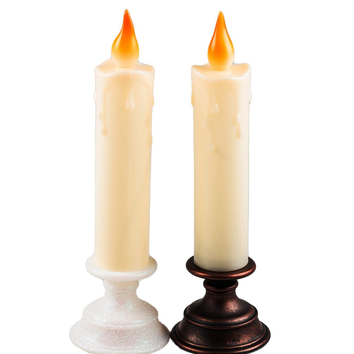 Round Dinner Candle - Battery Operated – Grandiflora