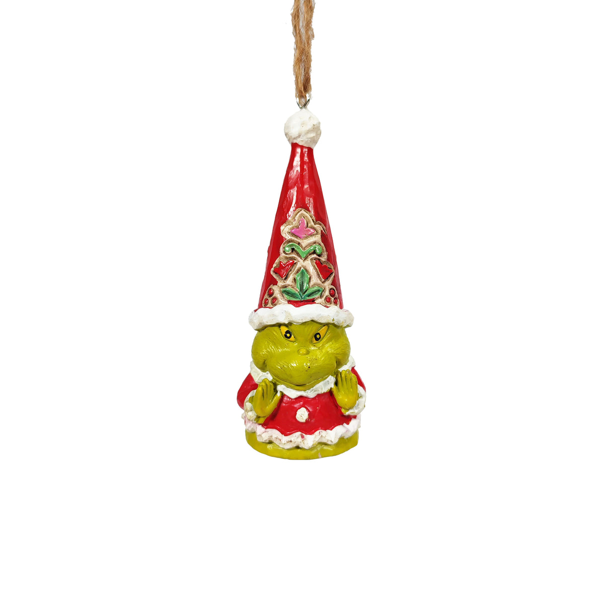 Ceramic Grinch Gnomes with Hands In the air 10CM – Grandiflora