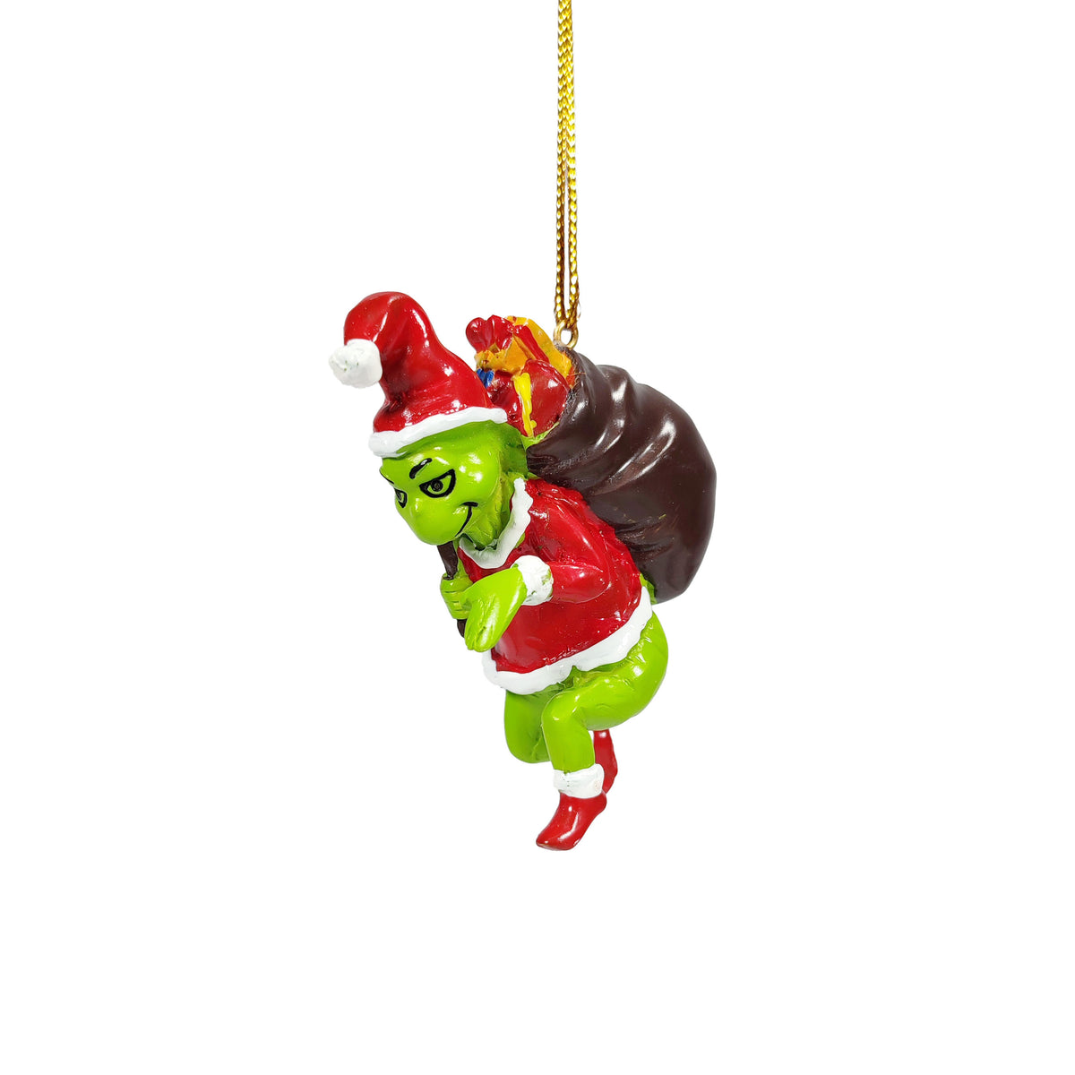 Ceramic Grinch with Bag of Presents - 10cm – Grandiflora